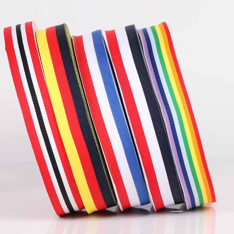 Red-White-Blue Tricolor Polyester Webbing – 300D Tight Weave Flat ...