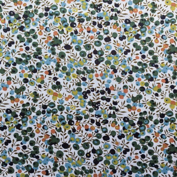 Fresh Plant Cotton Poplin Fabric