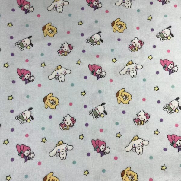 Brushed Cotton Cartoon Fabric – Warm Winter Cloth
